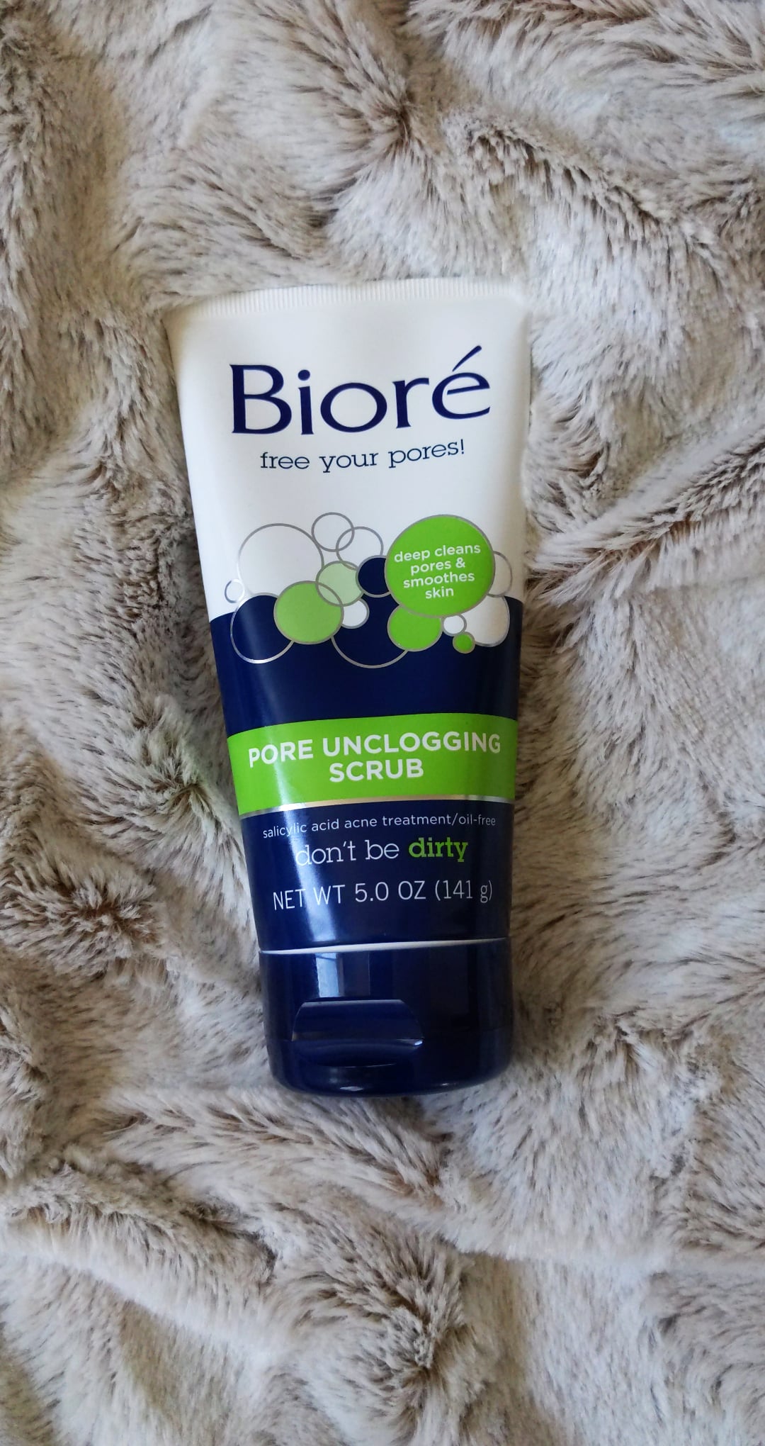 EXFOLIATING FACE SCRUB ONE. BIORE PORE UNCLOGGING SCRUB – My Lifestyle ...